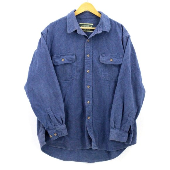 Field & Stream | Shirts | Vintage Field Stream Flannel Shirt Men Blue ...